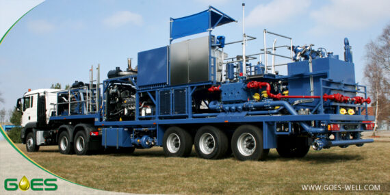 Manufacturer of Cementing Units, Single or Twin pumps.